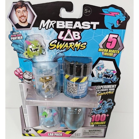 moose toys | Toys | Mrbeast Lab Swarms Lab Pack 5 Micro Beasts Ultra ...